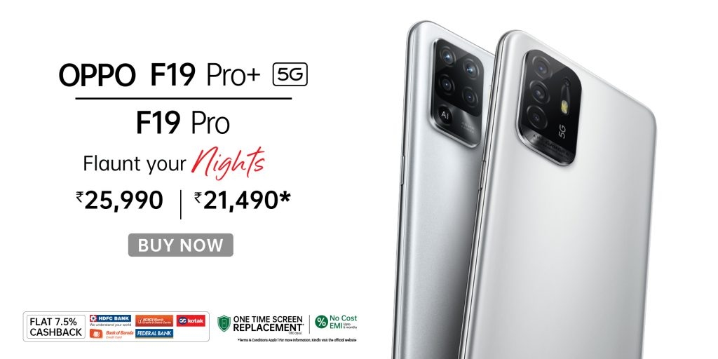 An Upgrade To Oppo F series: Oppo F19 Pro Launched In India