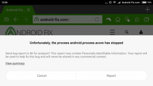 Fix Android Process Acore Has Stopped Error check the detailed steps.