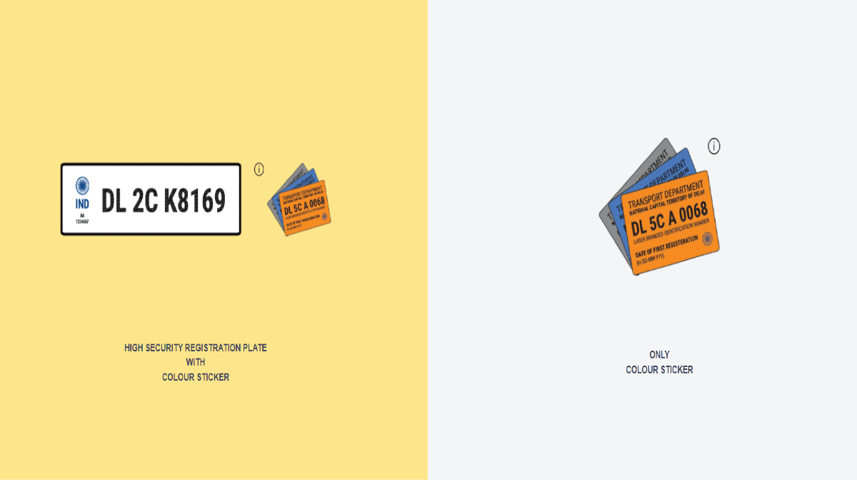 Here's How To Apply For A Duplicate HSRP Sticker For Your Car