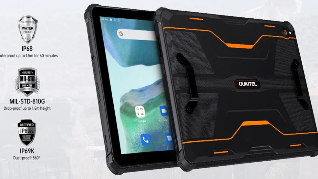 Oukitel RK2 Is World's First Rugged Tablet 20,000mAh Battery: Can ...