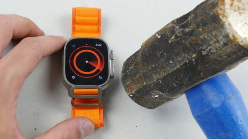YouTuber Tests The Durability Of Apple Watch Ultra With Hammer
