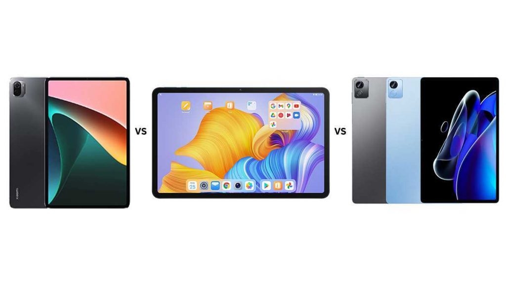 Xiaomi Pad 5 Vs Honor Pad 8 Vs Realme Pad X: Best Premium Mid-Range ...