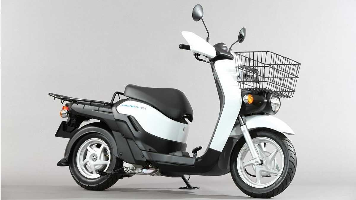 Honda Benly E Electric Scooter Test Mule Sighting At Banglore With ...