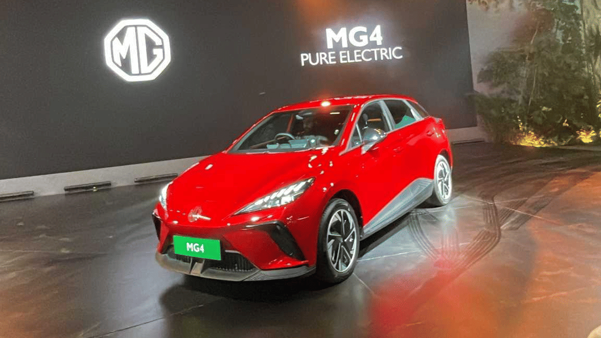 MG 4 EV Electric Hatchback With 450KM Range Showcased At Auto Expo 2023: Full Design, Features ...