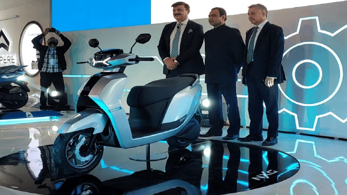 Greaves NXG Electric Scooter With 120Km Range Premiers At Auto Expo 2023