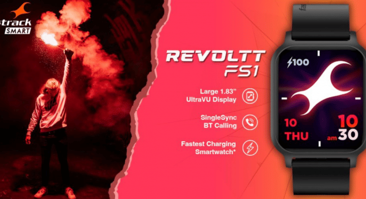 Fastrack Revolt FS1 With Bluetooth Calling, 1.83-inch UltraVU Display ...