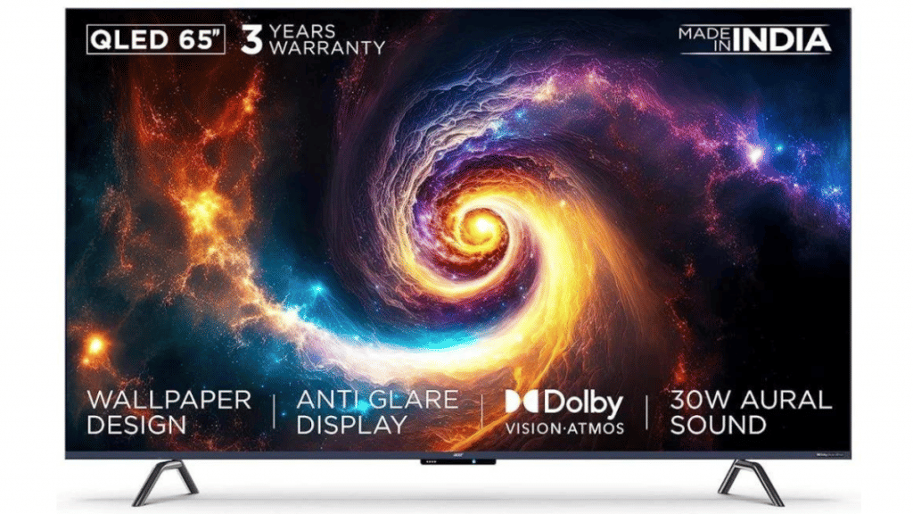 Acer Launches 55″ and 65″ W Series 4K Android QLED TVs in India ...