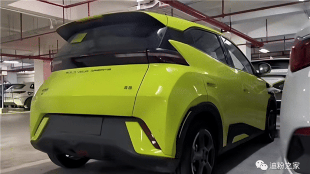 BYD Seagull Miniature Electric Car With 400km Range, 130km/h Top Speed ...
