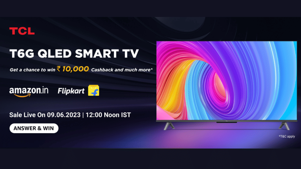 TCL T6G QLED 4K UHD Smart TV With Dolby Vision, Dolby Atmos, Alexa ...
