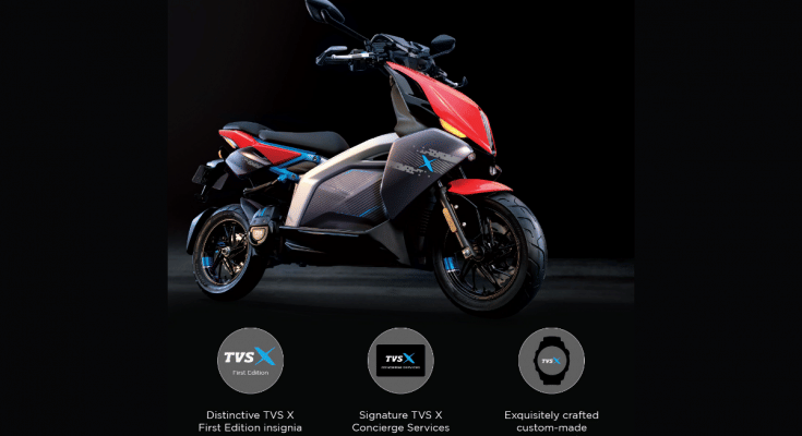 TVS X Smart Electric Scooter With Premium Features Launched In India ...
