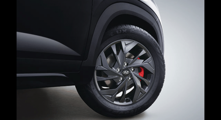 Hyundai Creta EV Testing Continues: Spotted With New Alloy Wheels