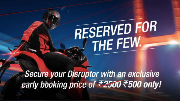 Okaya Ferrato Disruptor Electric Motorcycle Up For Pre-Orders In India ...