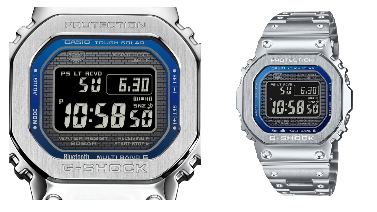 G-SHOCK Adds Vibrant Metallic Blue To Its Iconic Watch Lineup