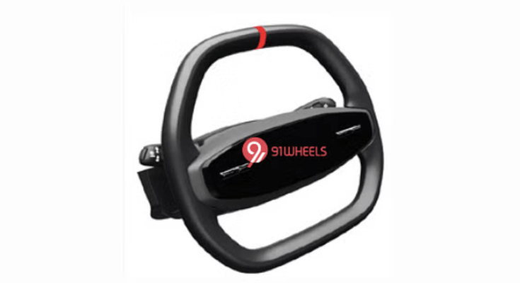 Mahindra XUV Electric SUV Steering Wheel Patent Leaks: Two-Spoke ...