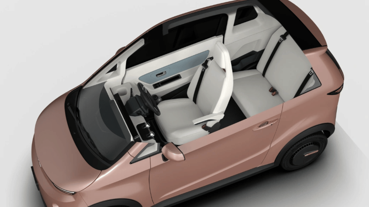 Vayve Eva India First Solar-Powered Electric Car Debuts At Bharat Mobility Expo 2025: Price ...