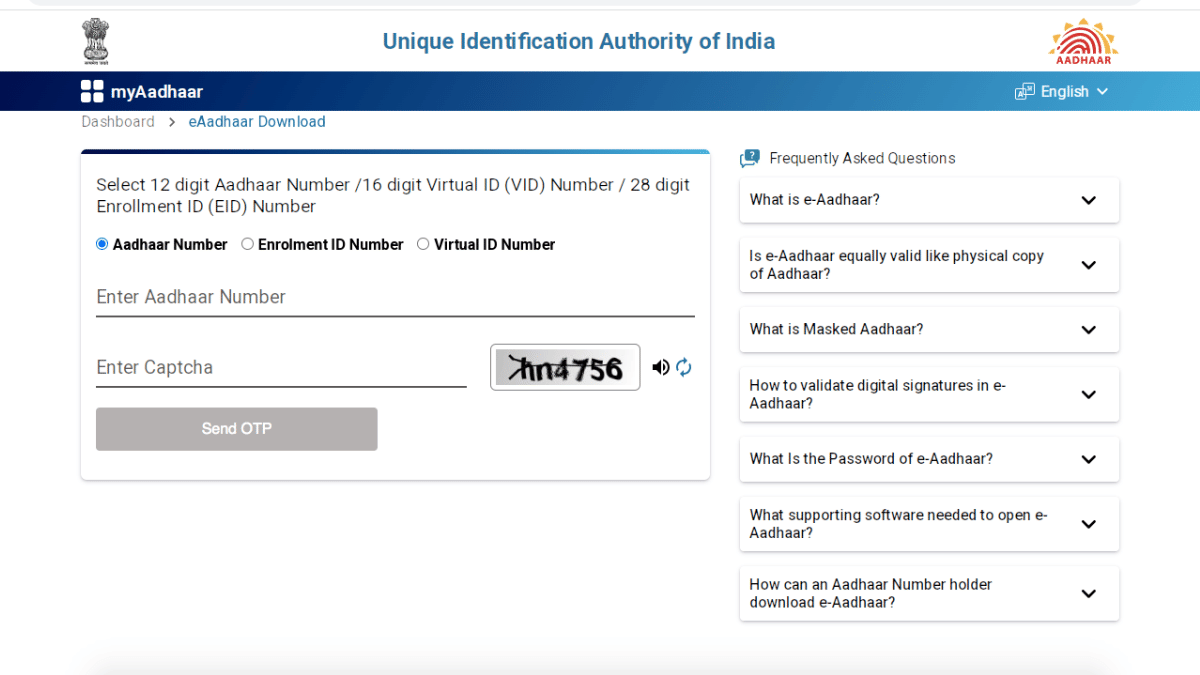 Aadhaar Card Lost Or Misplaced? Here’s How to Apply for a Duplicate ...